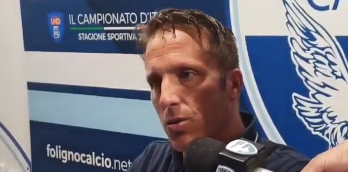 ECCELLENZA Mister Cotroneo dopo Foligno-Lama : "Amareggiato per il ...